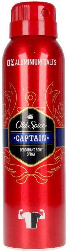 Old Spice Dezodorant w Sprayu Captain 150 ml - Opinie i ceny na Ceneo.pl
