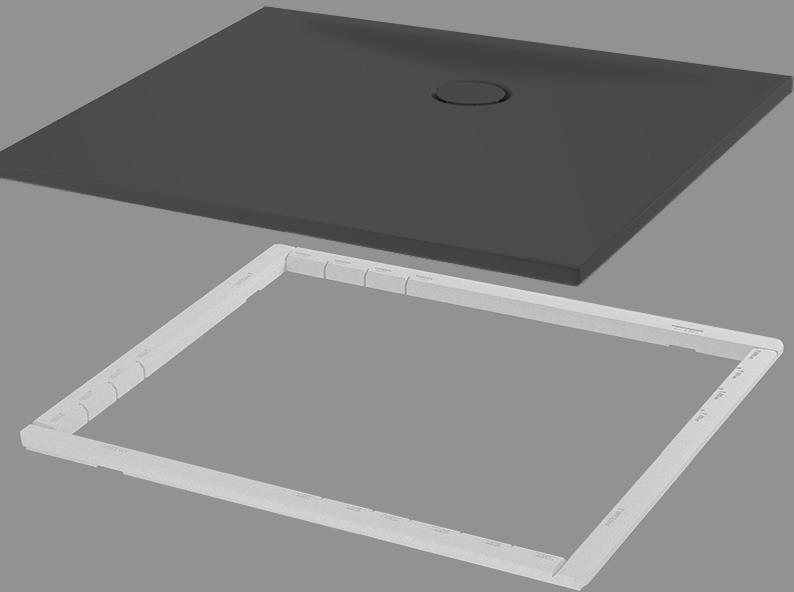 Brodzik Bette Floor Side 90Cm 3396400ARPLUST1 - Opinie i ceny na Ceneo.pl