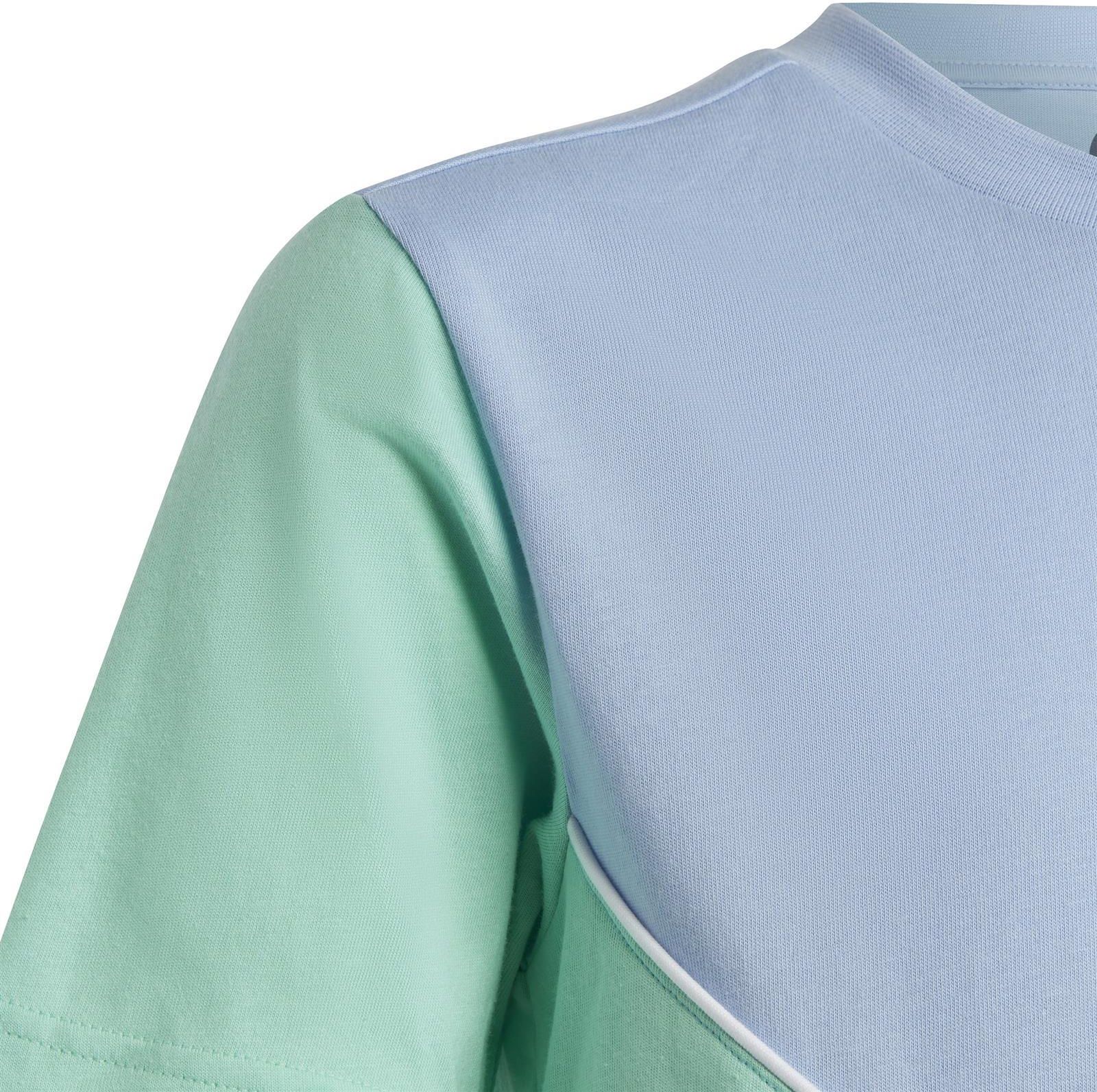 KOSZULKA DZIECIĘCA ADIDAS ORIGINALS ADICOLOR NIEBIESKA IC6241 - Ceny i ...