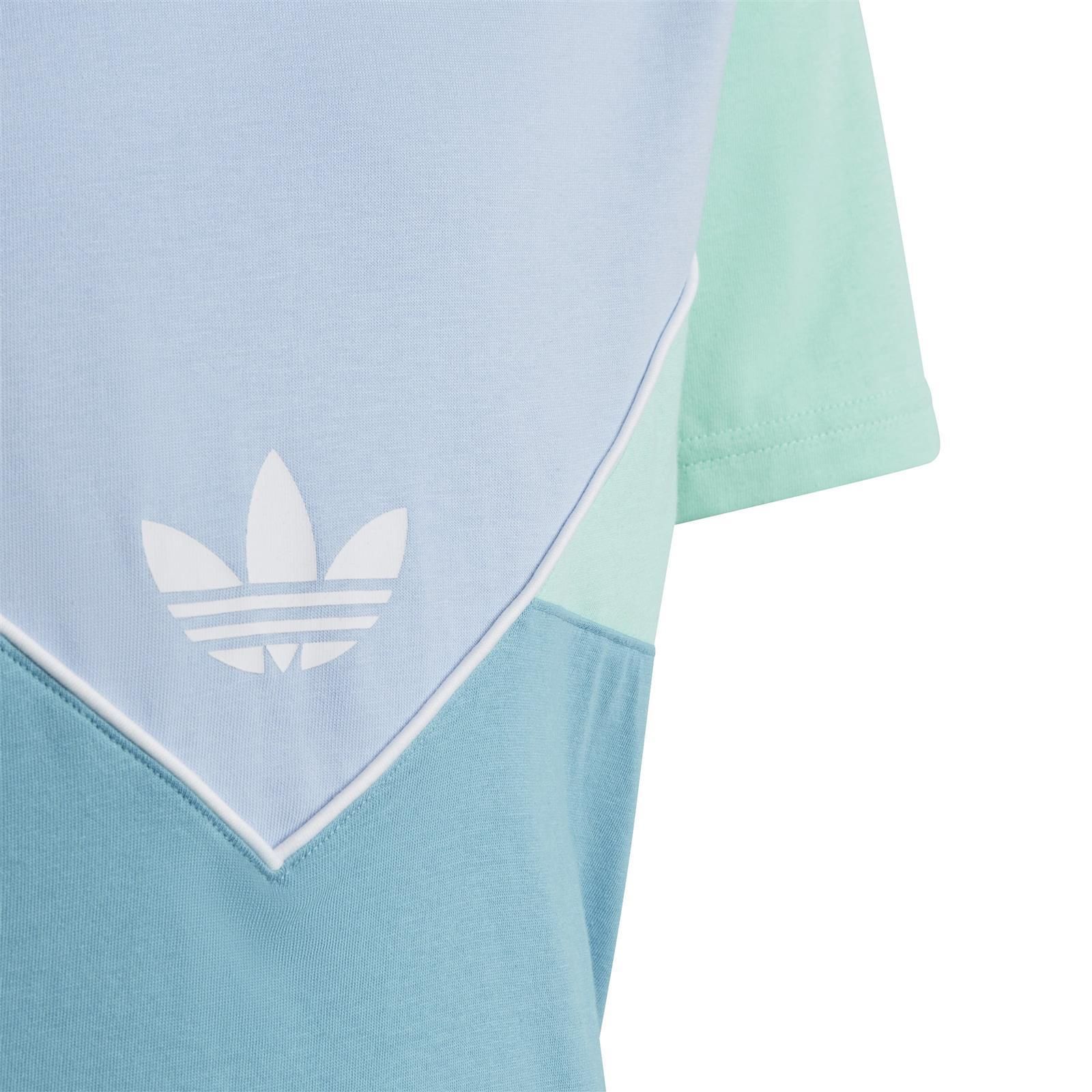 KOSZULKA DZIECIĘCA ADIDAS ORIGINALS ADICOLOR NIEBIESKA IC6241 - Ceny i ...