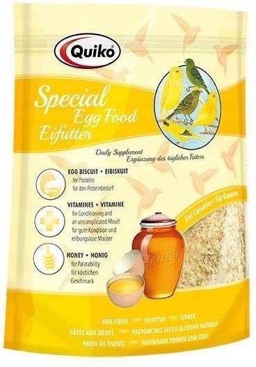 Quiko Special Suchy Pokarm Jajeczny Żółty 1Kg 100080 - Ceny i opinie ...