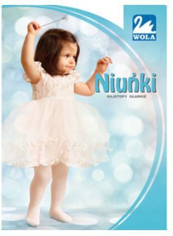 Niunie - rajstopy, cienka bawełna, gładkie 0-2 lata - w18.004 - Ceny i ...