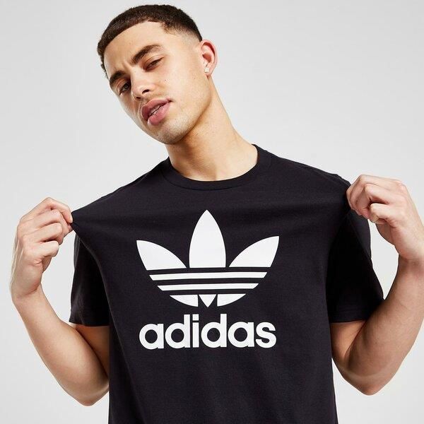 ADIDAS T-SHIRT TREFOIL T-SHIRT CZARNY IA4815 - Ceny i opinie - Ceneo.pl