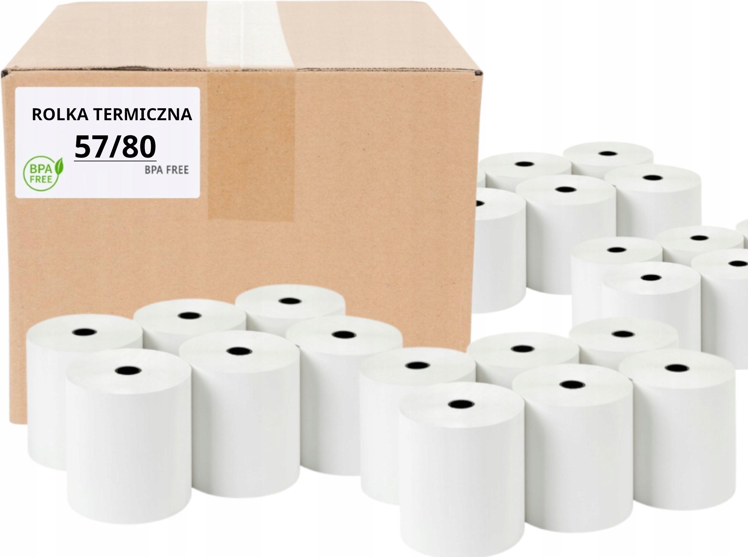 Materiały eksploatacyjne do urządzeń fiskalnych Eureka Rolka Termiczna ...