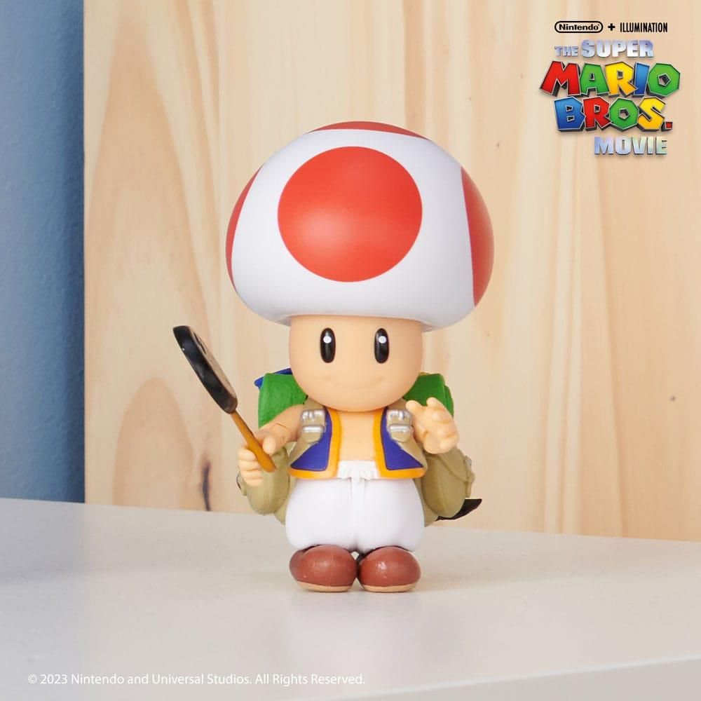 Jakks Pacific The Super Mario Bros. Movie Action Figure Toad 13cm ...