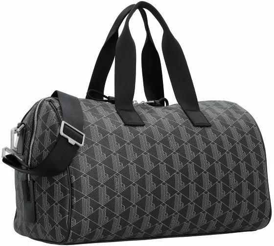 Lacoste The Blend Torba podróżna Weekender 39 cm monogram noir gris ...