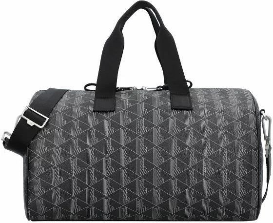 Lacoste The Blend Torba podróżna Weekender 39 cm monogram noir gris ...