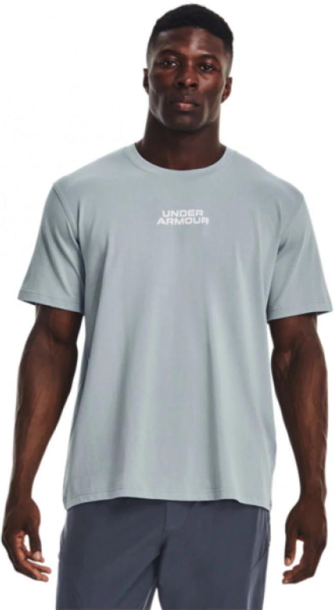 Under Armour T Shirt Z Nadrukiem Uniseks Ua Outline Heavyweight ...