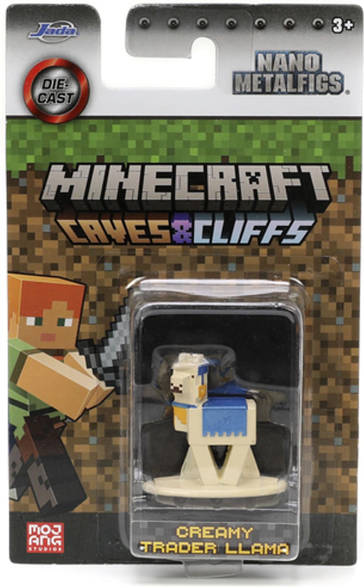 Jada Toys Minecraft Caves&Cliffs Figurka Creamy Llama Kremowa Lama Nano ...
