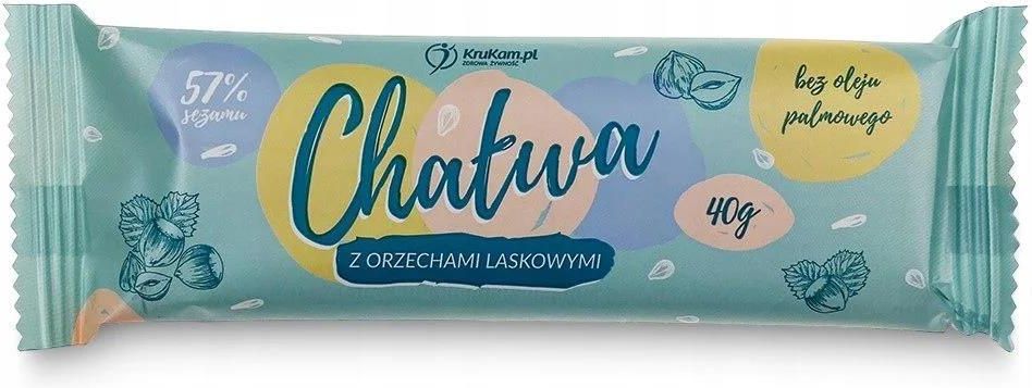 Baton Chałwowy - Z Orzechami Laskowymi - 40g - Ceny i opinie - Ceneo.pl