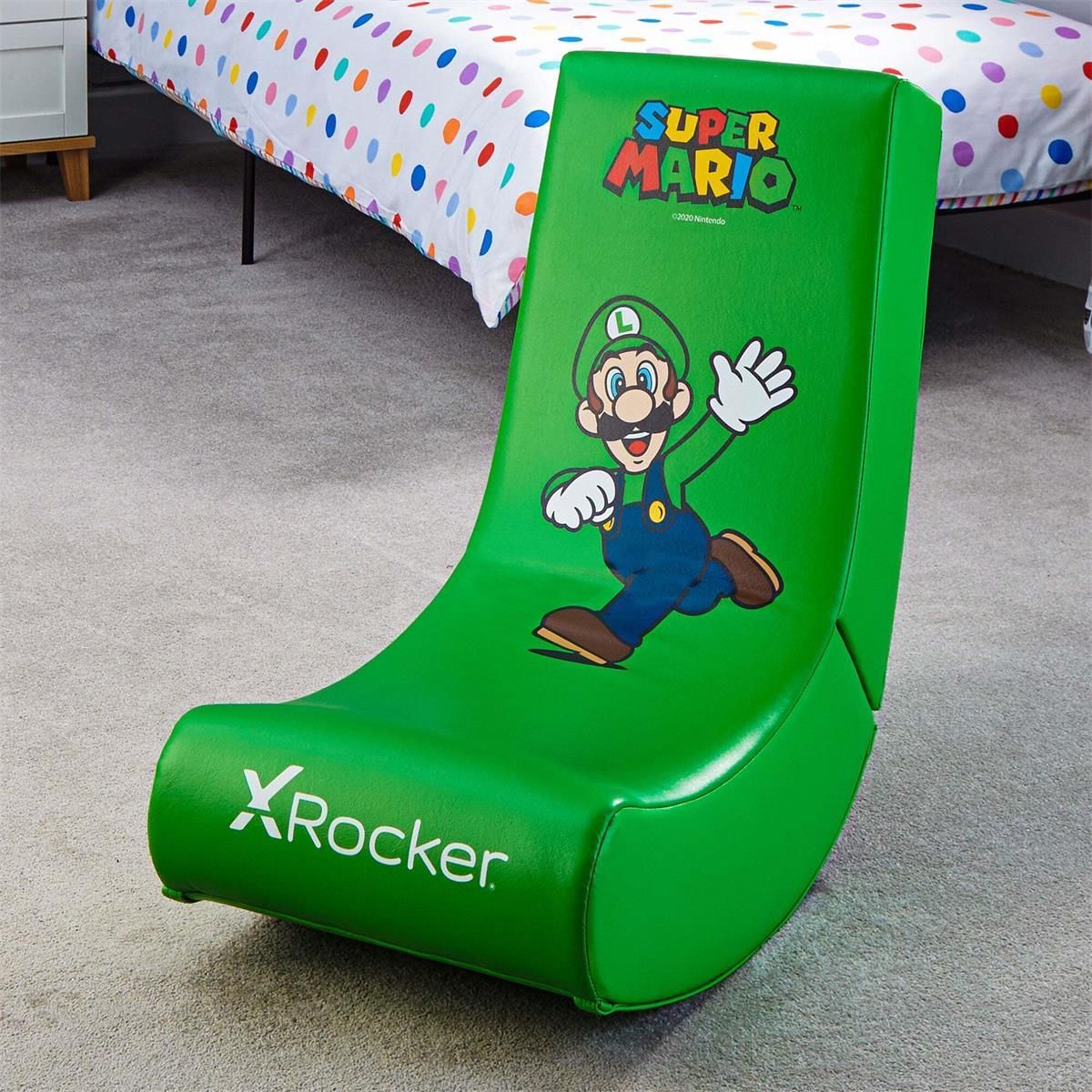 Fotel dla gracza X Rocker Official Super Mario Video Rocker Gaming ...