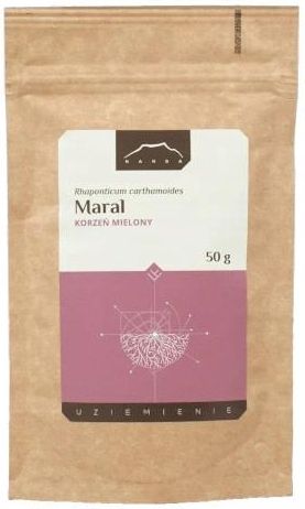 Nanga Maral (leuzea) korzeń mielony Proszek 50g - Opinie i ceny na Ceneo.pl