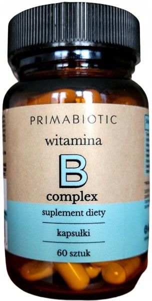 Primabiotic Natubay Witamina B Complex 60kaps - Opinie i ceny na Ceneo.pl