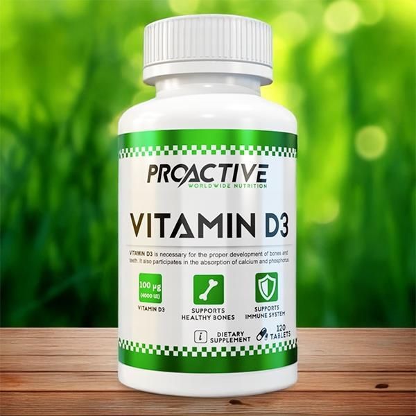 Proactive Vitamin D3 4000ui 120tabl - Opinie i ceny na Ceneo.pl