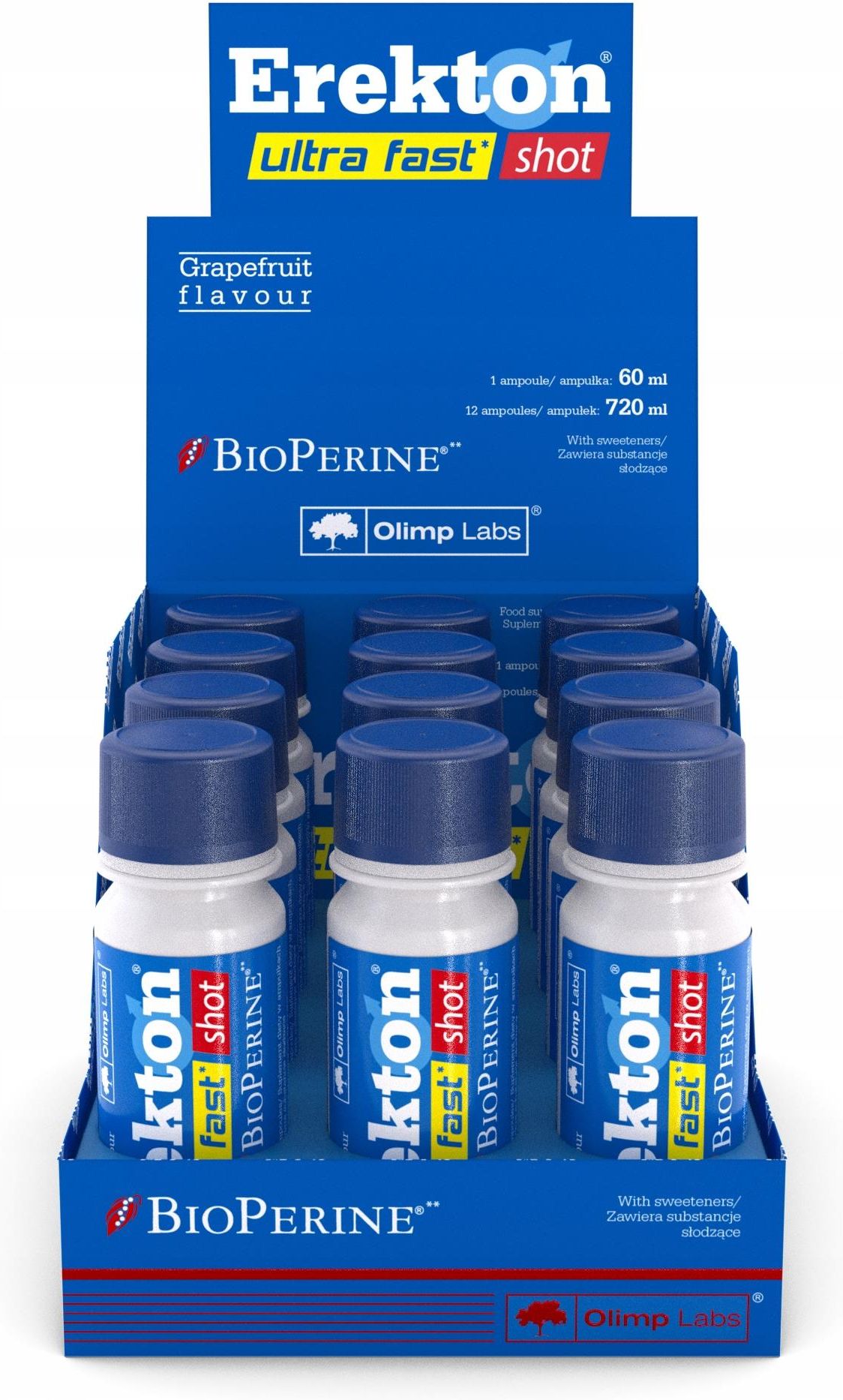 Olimp Labs Olimp Erekton Ultra Fast Shot 12x 60ml - Opinie i ceny na ...