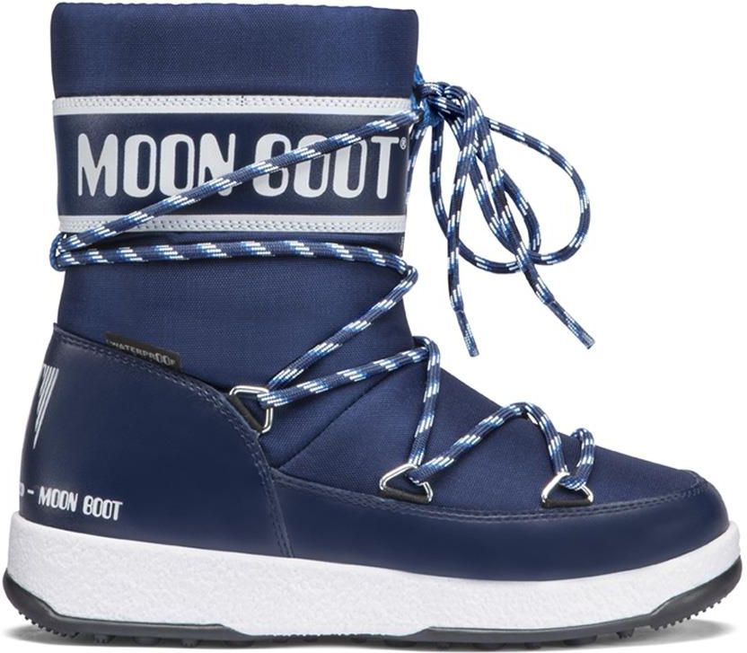 Dziecięce buty zimowe Tecnica Moon Boot Jr Boy Sport Wp Navy/white ...