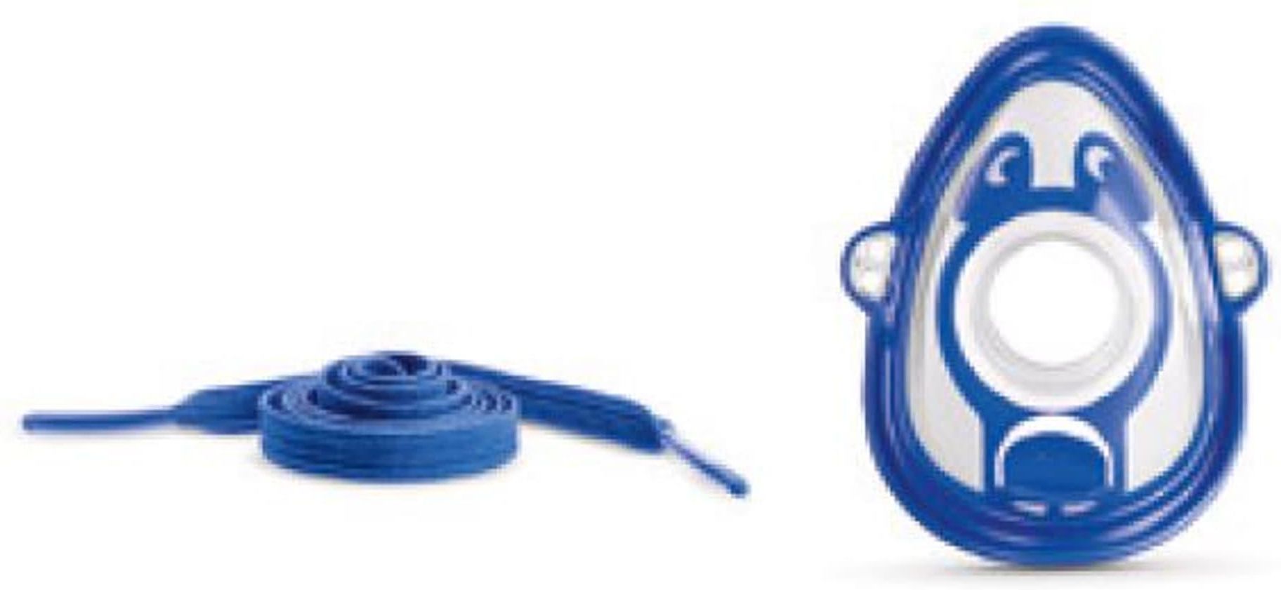 Flaem Maska Dla Dzieci Do Ghibli Plus Soft Touch /Niebieska Maska Dla ...