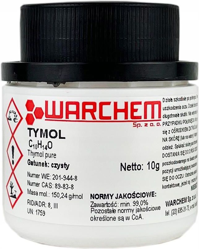 Warchem Tymol Czysty 10G - ceny i opinie - Ceneo.pl