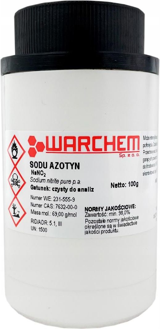 Warchem Azotyn Sodu Czda 100G - ceny i opinie - Ceneo.pl