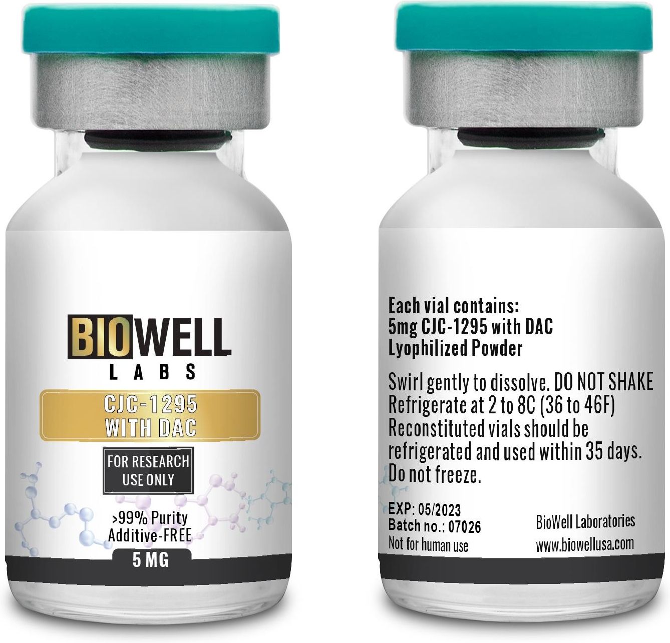 Biowell Labs Biowell Cjc 12595 5Mg - ceny i opinie - Ceneo.pl