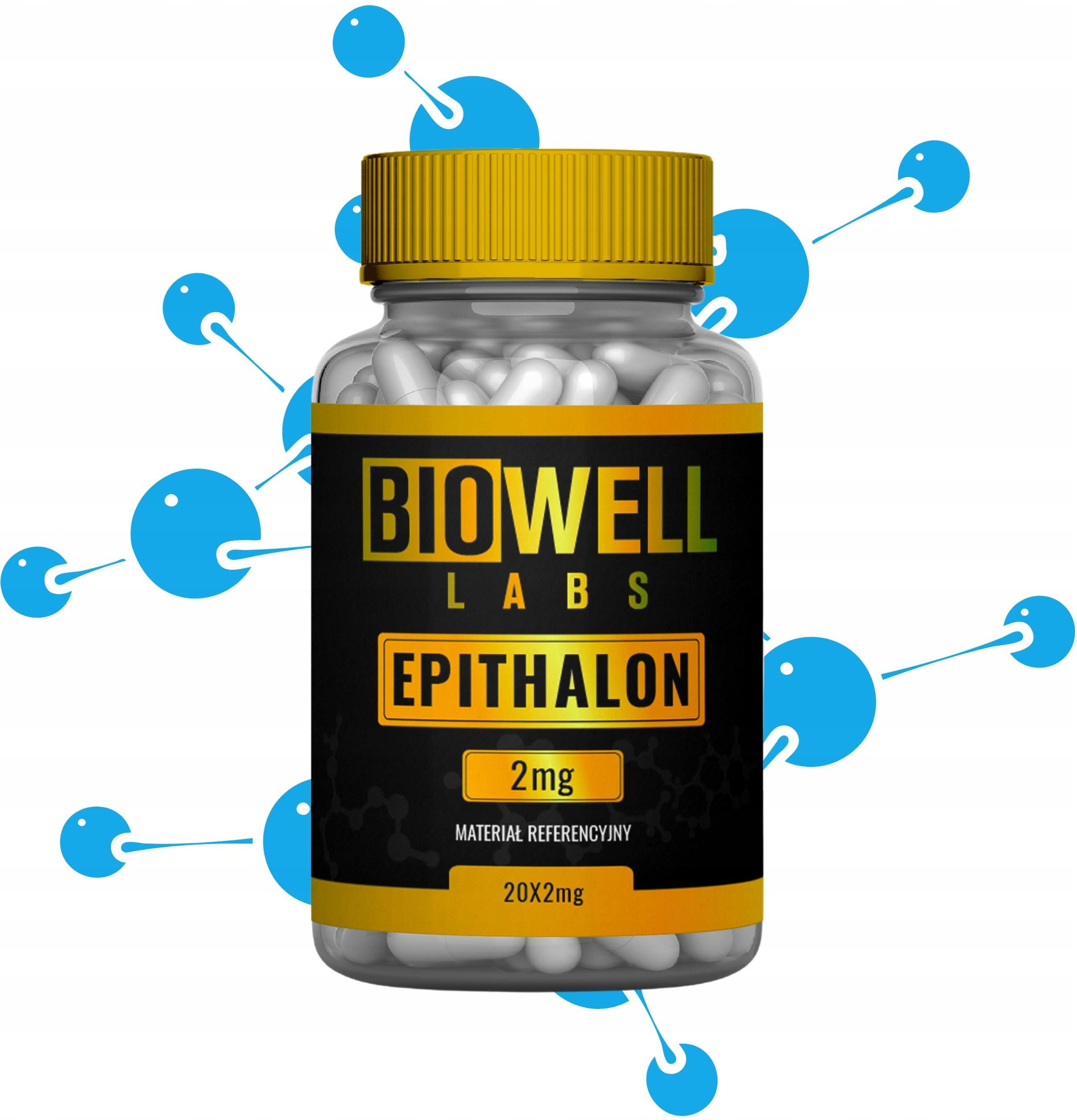 Drobne akcesoria medyczne Biowell Labs Biowell Epithalon 40Mg 20kaps. - Ceny i opinie - Ceneo.pl