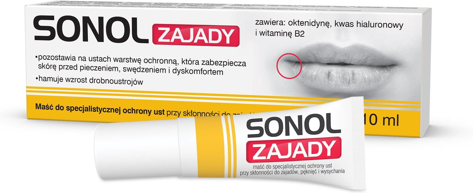Sonol Zajady Maść 10ml - Opinie i ceny na Ceneo.pl