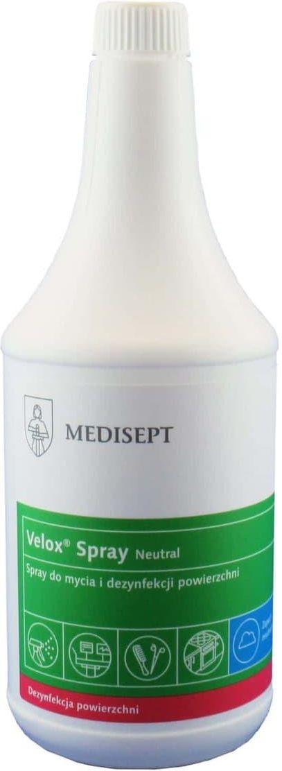 Medisept Velox Spray 1L / Bez Pompki Płyn Do Mycia I Dezynfekcji - ceny ...
