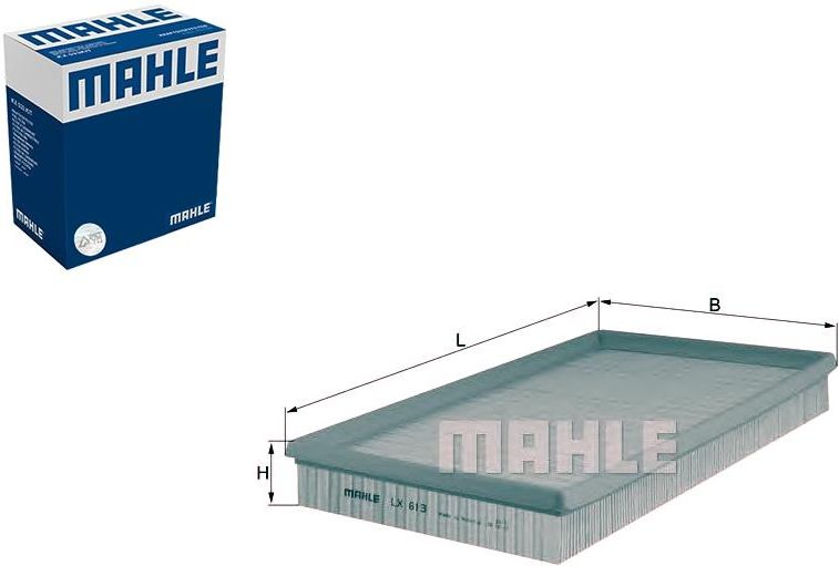 Mahle Original Filtr Powietrza Lx613 - opinie i ceny na Ceneo.pl