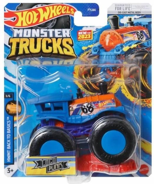 Hot Wheels Monster Truck Loco Punk FYJ44 HLR82 - Ceny i opinie - Ceneo.pl