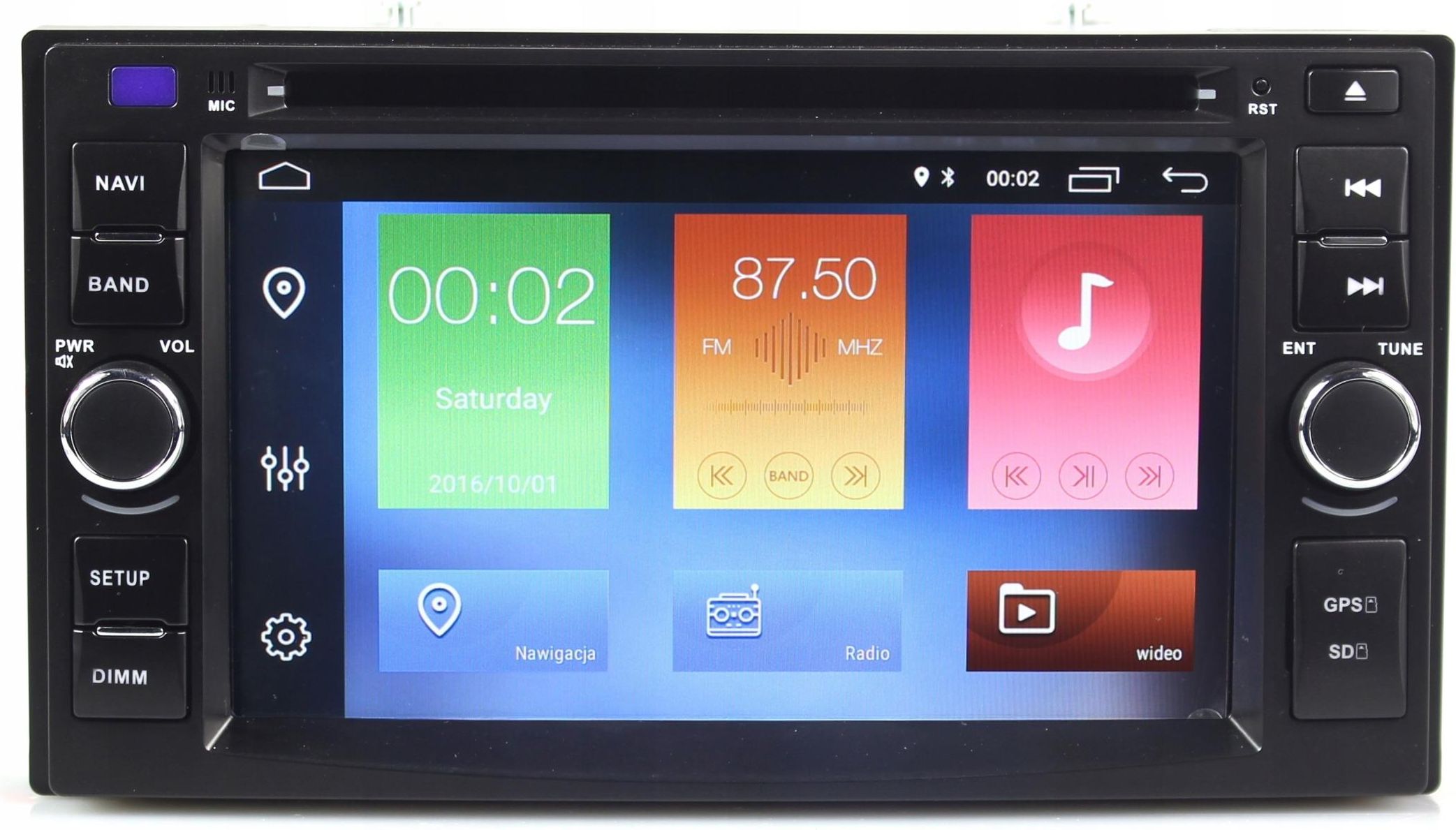 Radioodtwarzacz samochodowy Smart-Auto Kia Spectra I 2003-2009 Android ...