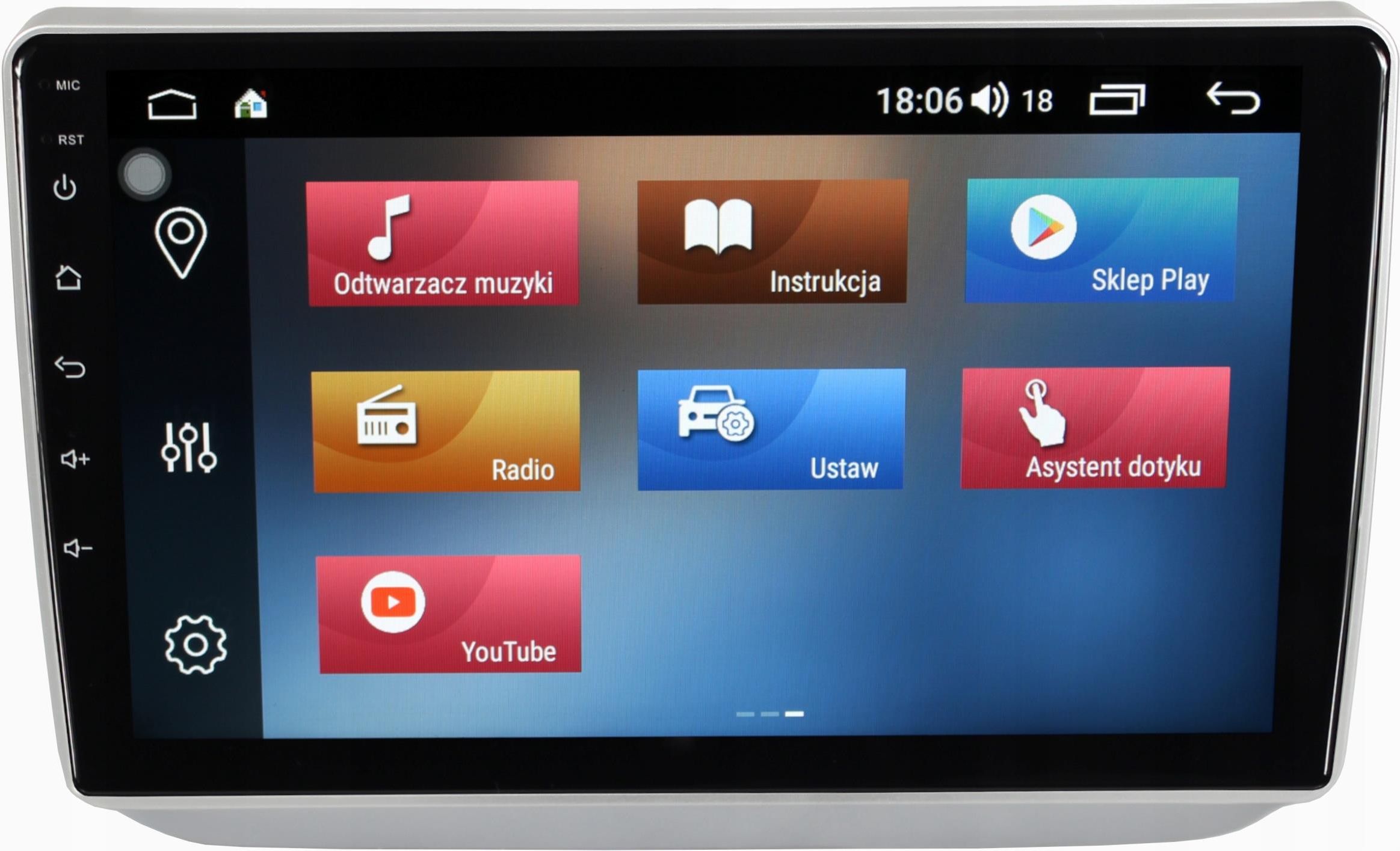 Radioodtwarzacz samochodowy Smart-Auto Skoda Fabia II 2007-14 Android ...