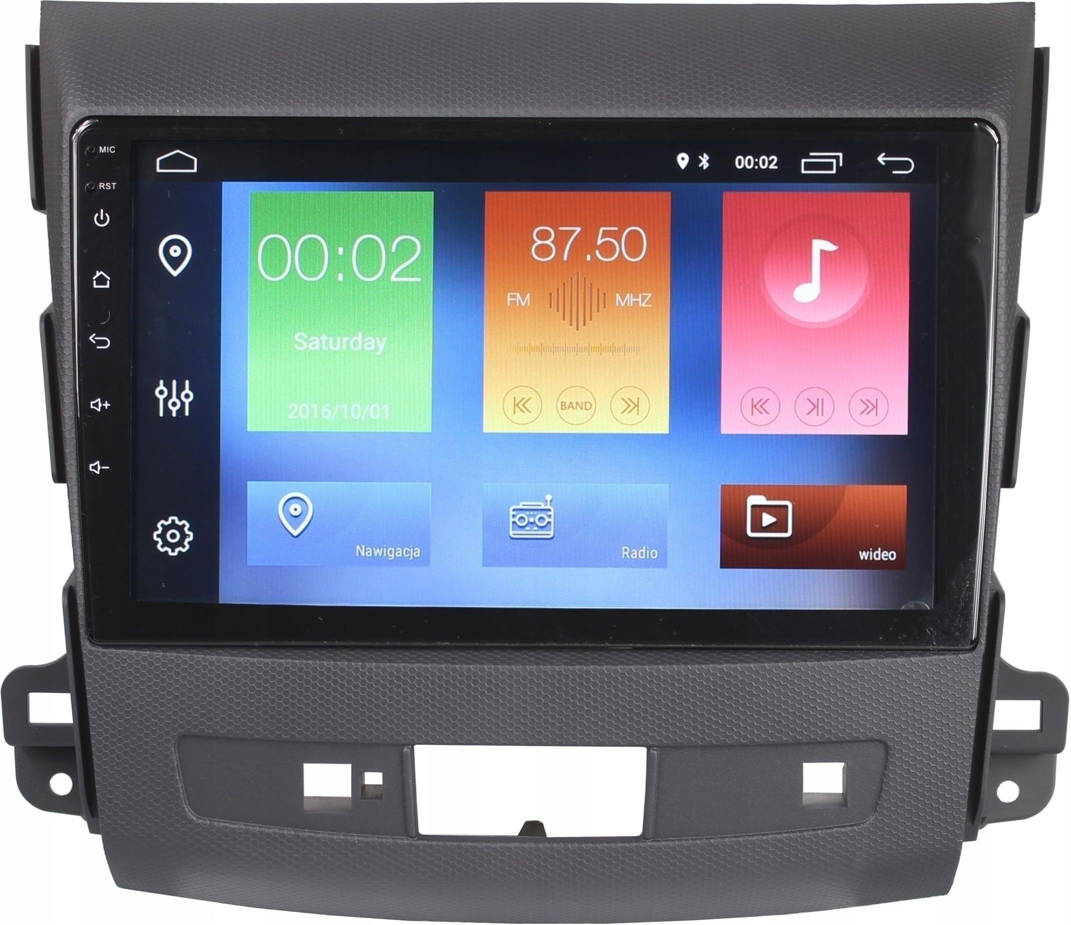 Radioodtwarzacz samochodowy Smart-Auto Peugeot 4007 2006-2012 Android ...