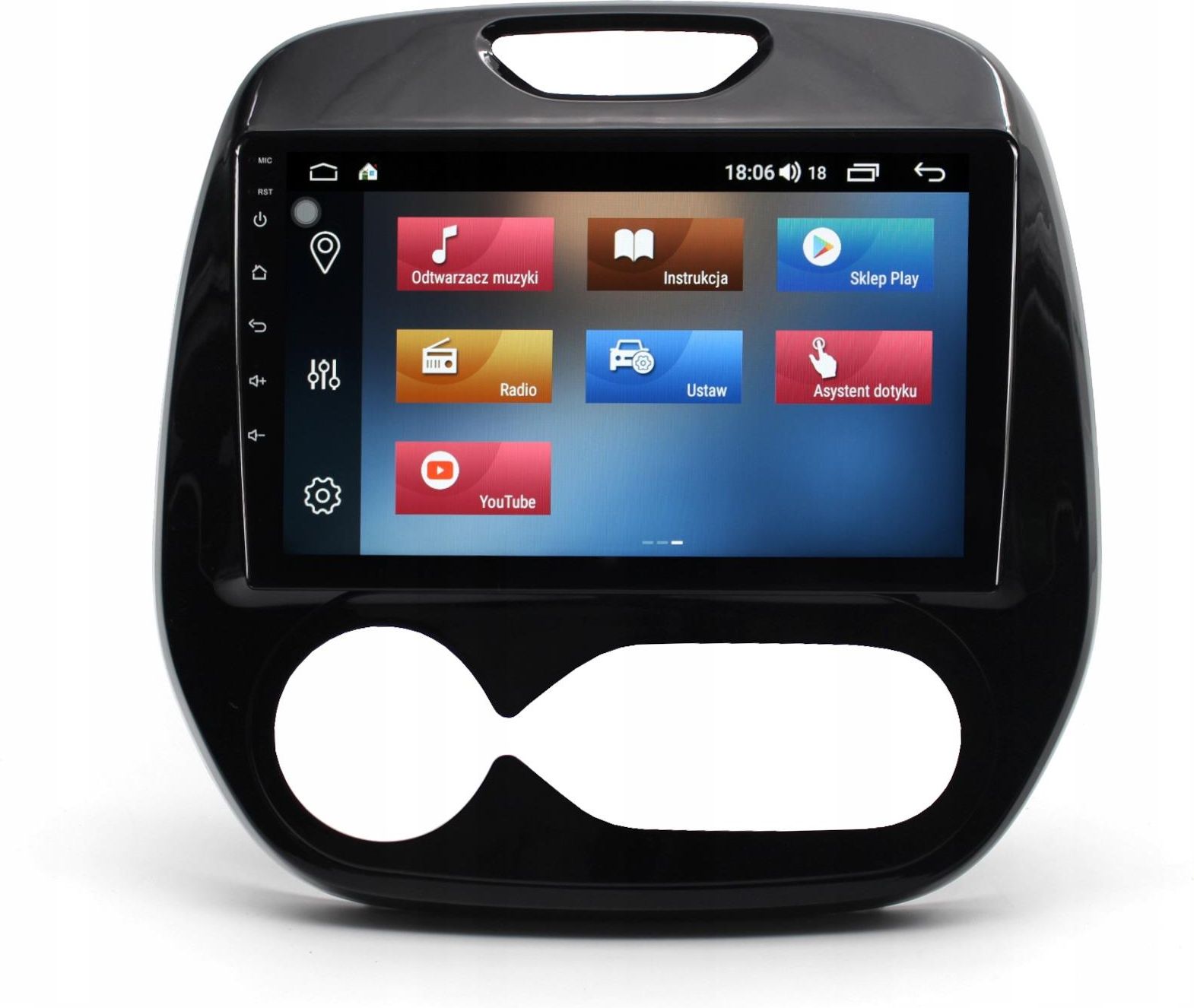 Radioodtwarzacz samochodowy Smart-Auto Renault Captur 2013-19 Android ...