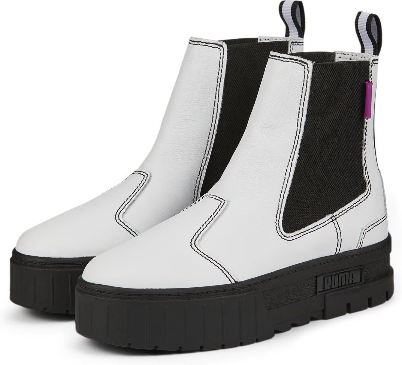 Buty damskie Puma MAYZE CHELSEA POP białe 38454901 - Ceny i opinie ...