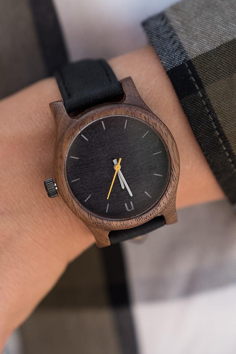 Neat Brand Klasyczny drewniany z czarną tarczą - Zegarki Damskie - Ceny ...