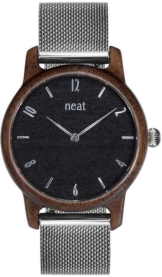 Neat Brand Piękny z drewna na srebrnej bransolecie - Zegarki Męskie ...