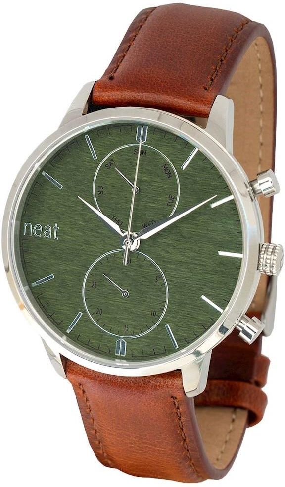 Neat Brand z zieloną tarczą i sportowym charakterem - Zegarki Męskie ...