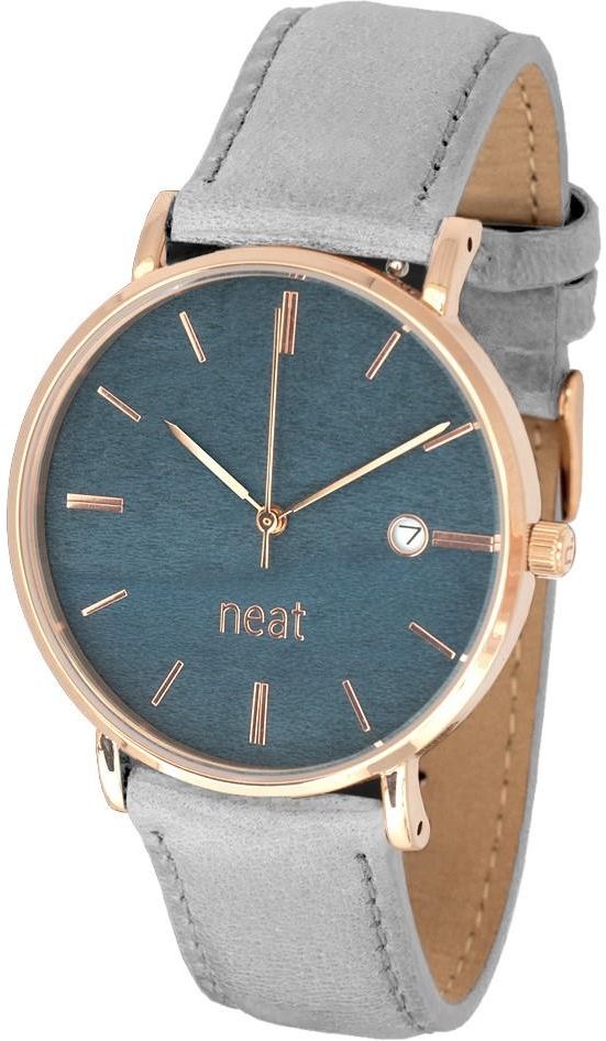 Neat Brand Śliczny z szarym skórzanym paskiem - Zegarki - Ceny i opinie ...