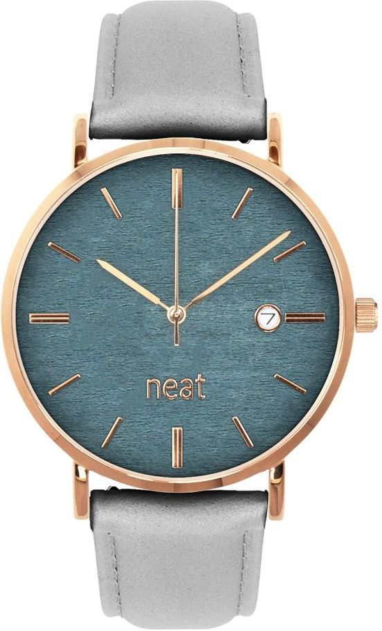 Neat Brand Śliczny z szarym skórzanym paskiem - Zegarki - Ceny i opinie ...