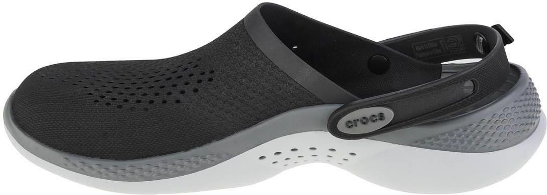 Chodaki Crocs LiteRide 360 Clog czarno-szare 206708 0DD - Ceny i opinie ...