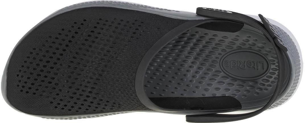 Chodaki Crocs LiteRide 360 Clog czarno-szare 206708 0DD - Ceny i opinie ...