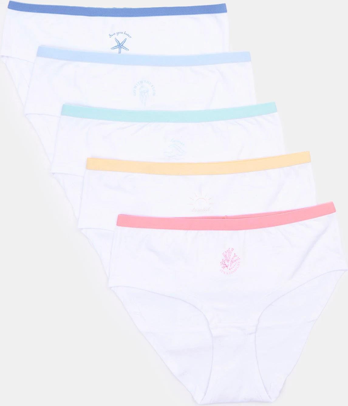 Sinsay - Majtki hipster 3 pack - Biały - Ceny i opinie - Ceneo.pl