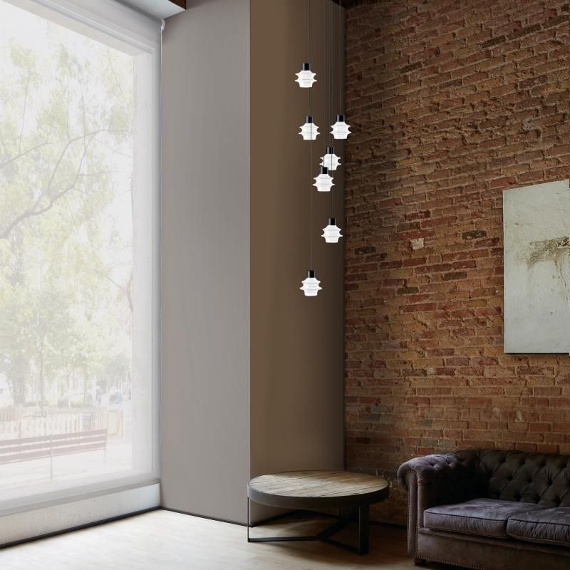 Bover Drop S 07 lampa wisząca LED 7-punktowa 2590721557 - Opinie i ...