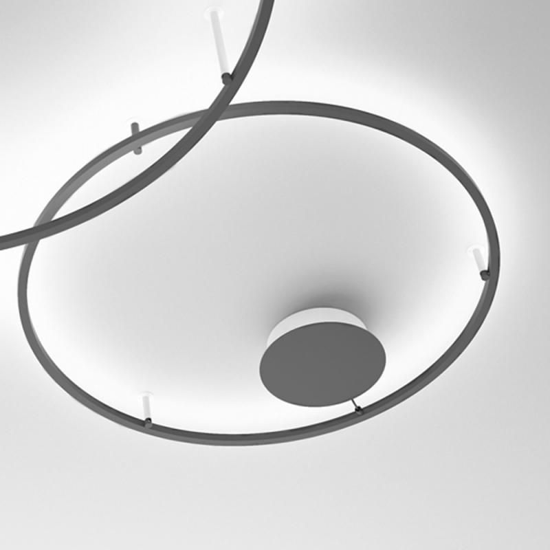 Axolight U-Light lampa sufitowa/ścienna LED PLUL1120LEDANXX - Opinie i ...