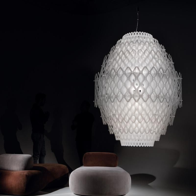 Slamp CHARLOTTE lampa wisząca CHRSL00WHT01THCE27EU - Opinie i ...