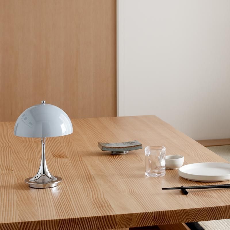 Lampa Louis Poulsen Panthella Portable Opal V2 USB akumulatorowa lampa ...