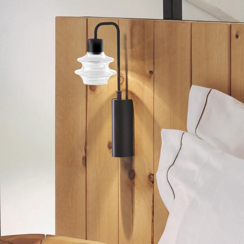 Lampa Bover Drop A 02 lampa ścienna LED z włącznikiem/wyłącznikiem ...