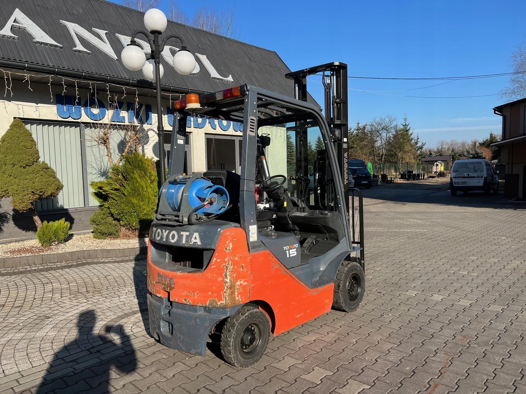 Wózek widłowy TOYOTA 8FGF15 duplex wolny skok 1,5t - Opinie i ceny na Ceneo.pl