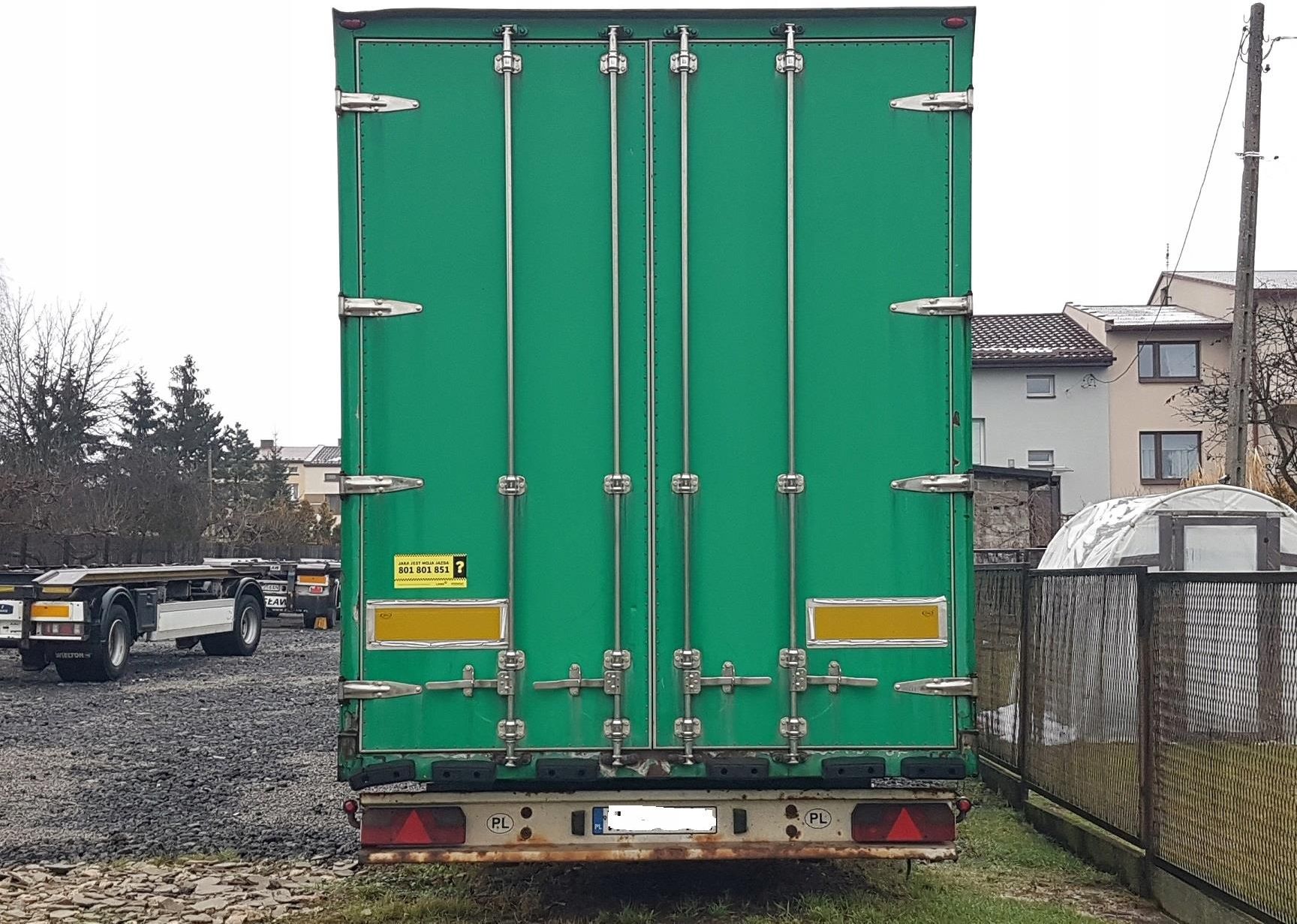 PRZYCZEPA KONTENEROWA 2-OSIE TANDEM DMC 16 TON - Opinie i ceny na Ceneo.pl