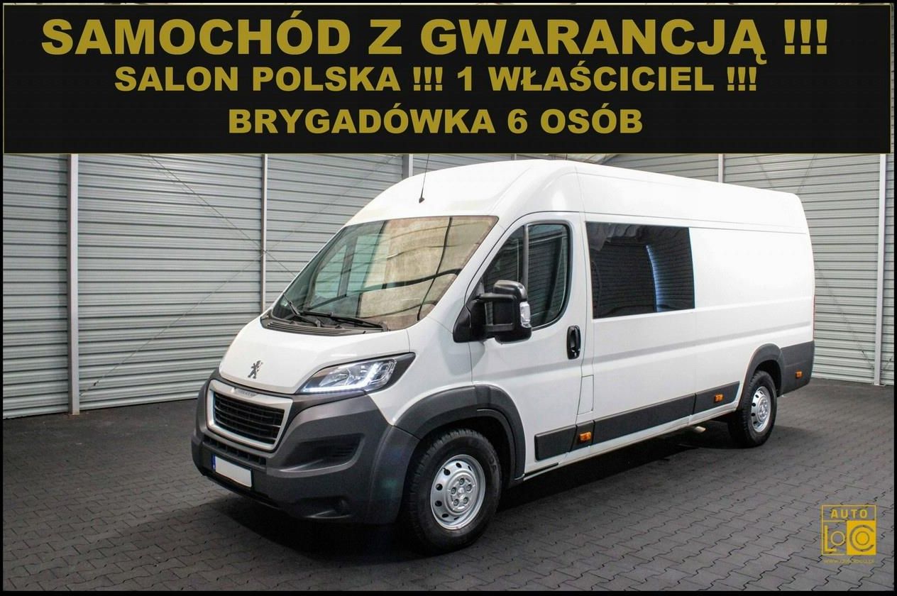 Peugeot Boxer L4H2 BRYGADÓWKA +6 Osób + Salon - Opinie i ceny na Ceneo.pl